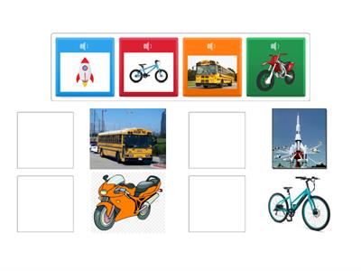 Vehicles - Teaching resources