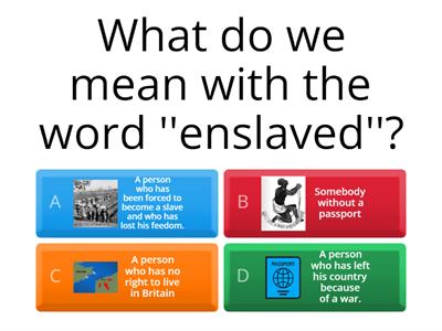 Slavery - Teaching resources