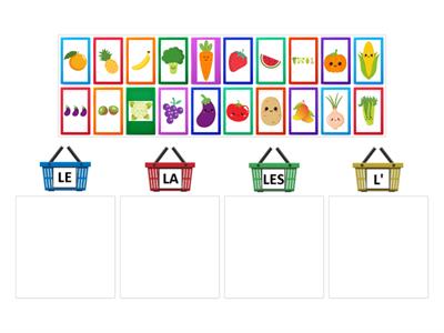 Fruit et légumes - Ressources pédagogiques