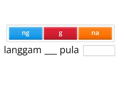 G3 Pang angkop quiz - Aktibidad sa pagtuturo