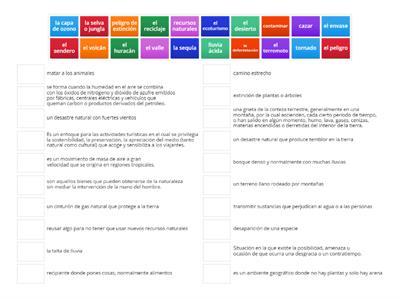 El medio ambiente - Teaching resources