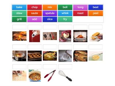 Vocabulary Cooking - Teaching resources