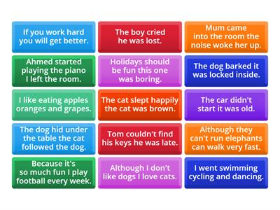 Commas game - Teaching resources