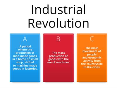 Industrial revolution - Teaching resources