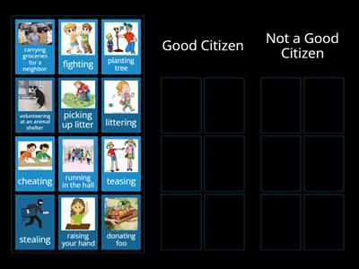Good citizen - Teaching resources