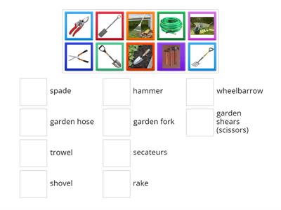 Garden - Teaching resources