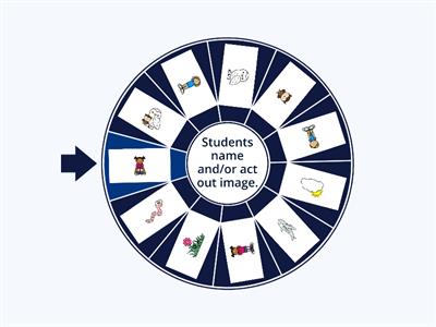 Phonics Spin wheel - Teaching resources