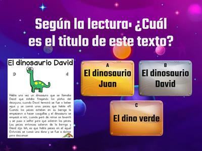 Dinosaurio - Recursos didácticos