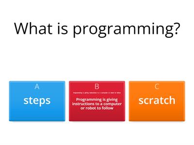 Algorithms and programming - Teaching resources