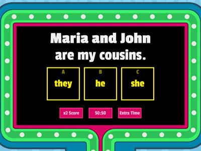 Singular and plural games - Teaching resources