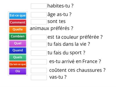 Poser des questions - Ressources pédagogiques