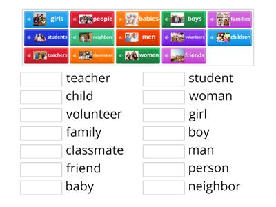 Singular and plural - Teaching resources