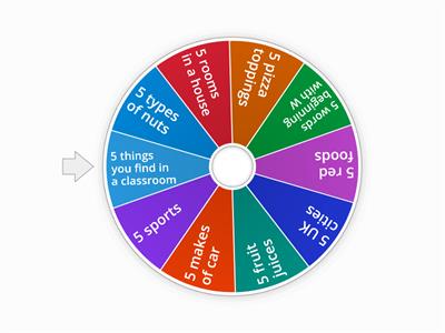 Name 5 - Teaching resources