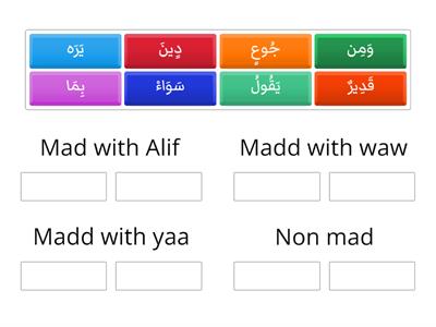 Letters of madd - Teaching resources