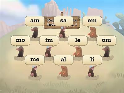 Juego de los topos - Recursos didácticos