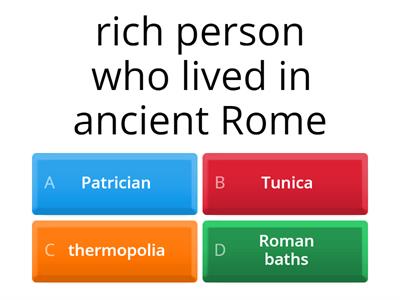 1st Year Ancient rome - Teaching resources