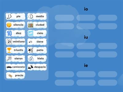 Diptongos hiatos - Recursos didácticos