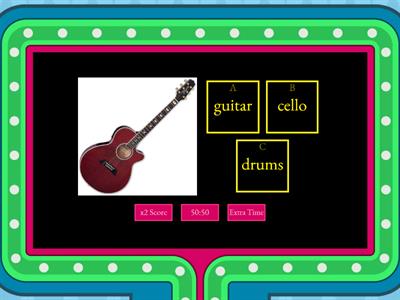 Musical instruments - Teaching resources