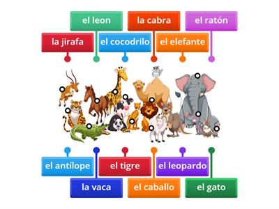 Animales salvajes - Materiały dydaktyczne