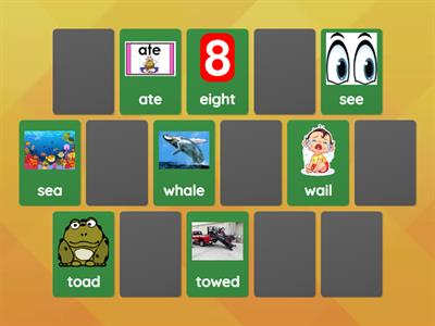 Homonyms game - Teaching resources