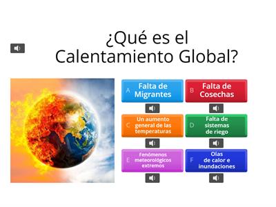 Calentamiento global - Recursos didácticos