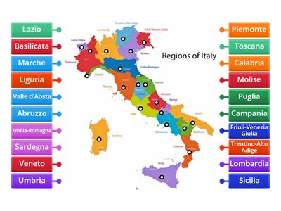 Regioni Italiane Puzzle - Risorse didattiche