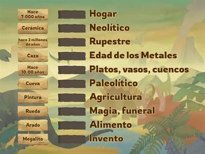 Juegos prehistoria - Recursos didácticos