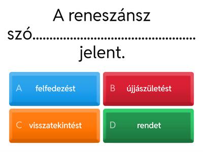 Irodalom 7 osztály reneszánsz - Tananyagok
