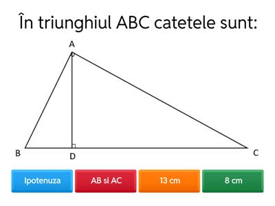 Teorema lui pitagora - Resurse didactice