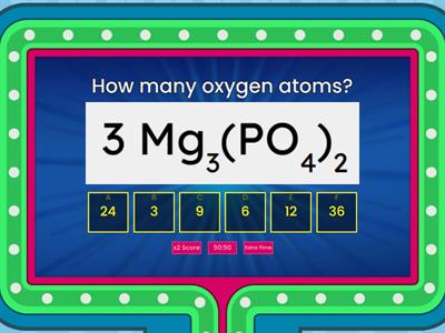 Counting Atoms - Teaching resources