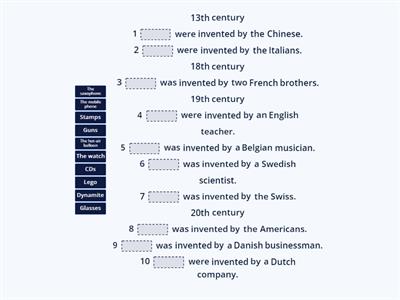 Inventions - Teaching resources