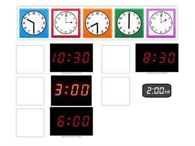 Analogue clocks - Teaching resources