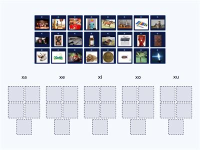 Atividade com xa xe xi xo xu - Recursos de ensino