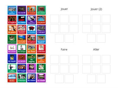 Faire ou jouer - Recursos didácticos