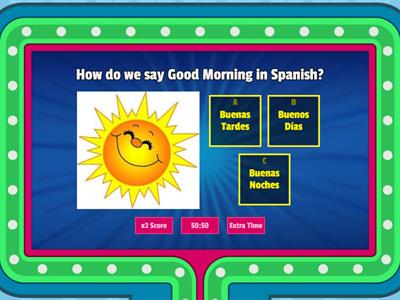 Spanish Quiz greetings - Teaching resources