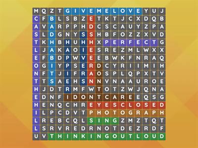 Ed sheeran - Teaching resources