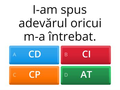 Propozitiile subordonate - Resurse didactice