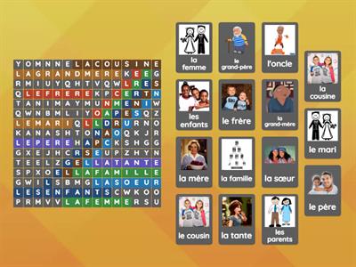 Membres de la famille - Teaching resources