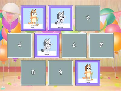 Matching bluey - Teaching resources