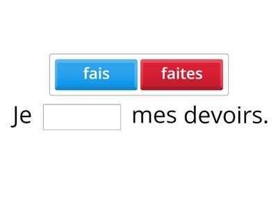 Verbe faire - Teaching resources