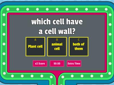 Science game plant cell and animal - موارد تعليمية