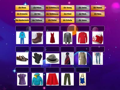 Kleidung - Teaching resources