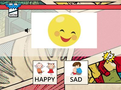 Happy sad hungry thirsty hot cold - Teaching resources