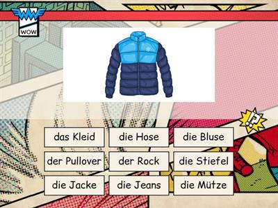 DaF Kleidung - Unterrichtsmaterialien