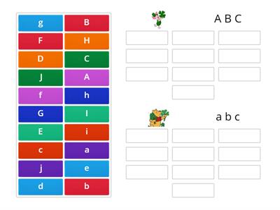 Lowercase and uppercase - Teaching resources