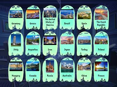 Countries and nationalities memory game - Recursos didácticos