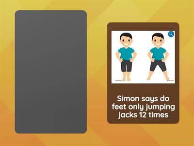 Simon says - Teaching resources