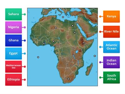 African countries - Teaching resources