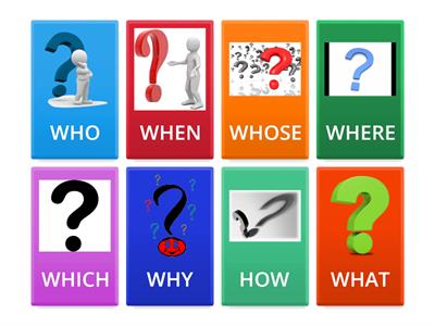 Wh Questions Wordwall Practice Using WH Question Words Hot