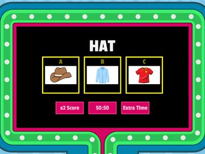 Clothes wordwall - Teaching resources